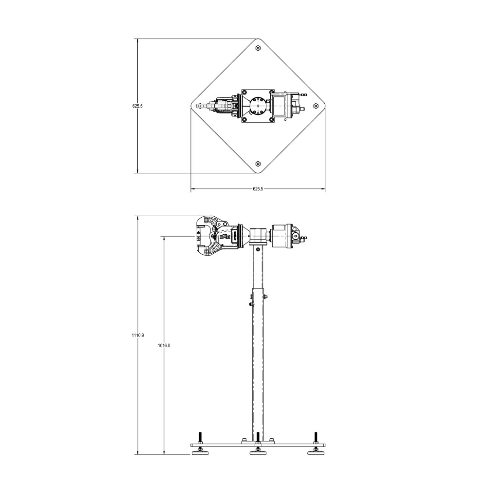 HHP Floor Stand HHP-H35-RB-FCP PD3620